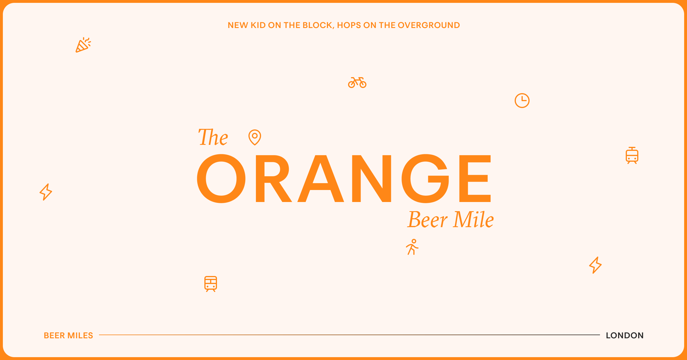 Orange Mile – Beer Miles London